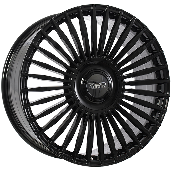720Form INFINITY Gloss Black 22x9.5 +45 5x108mm 63.4mm | Wheelwiz